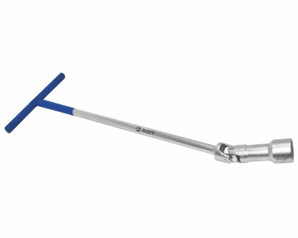 Свечной ключ на 16 мм с резинкой карданный длинный 500мм AIST 17022016 Т-образный карданный