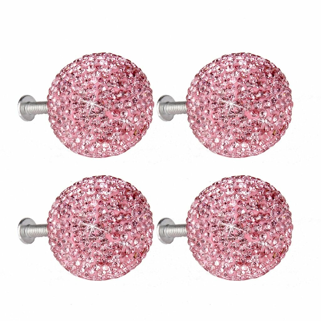 Ручки для мебели с камнями (4 шт.)