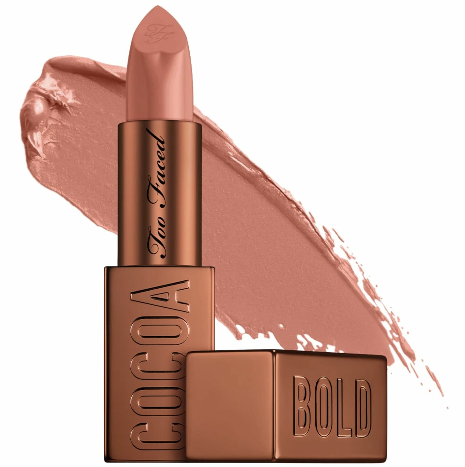 Too Faced Губная помада с какао Cocoa Bold Lipstick (Hot Chocolate) 3,3 г