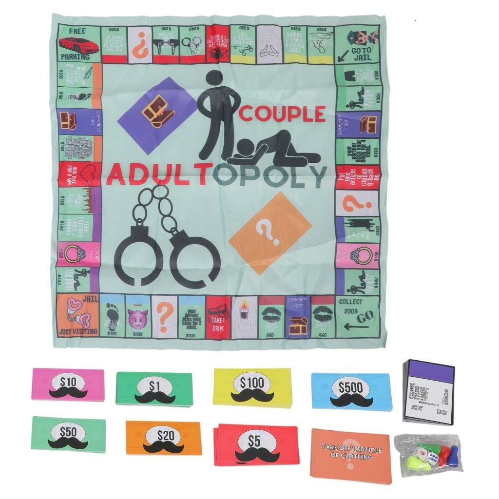 Настольная игра для влюбленных и веселых пар Укрепит вашу связь