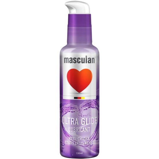 Гель-смазка Masculan Маскулан ультра скольжение с дозатором 130мл