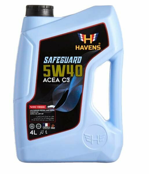 Масло моторное HAVENS Safeguard C3/SP/SN/CF 5W40, 4 литра Safeguard C3/SP/SN/CF 4л HS5W40C34