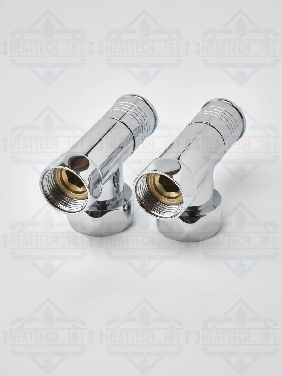 Шаровые краны Tim KV01‑LFF043, 1"х3/4" для полотенцесушителя пара