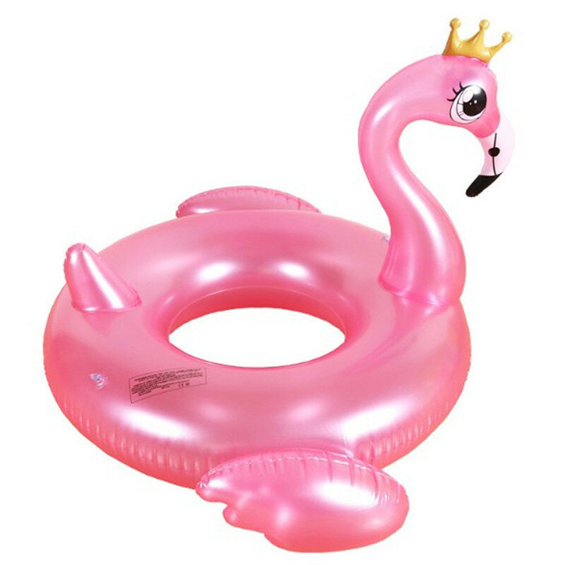 Водная игрушка novelty inflatable turkey swim ring adult, pvc, седло, большой, розовый, золотая корона