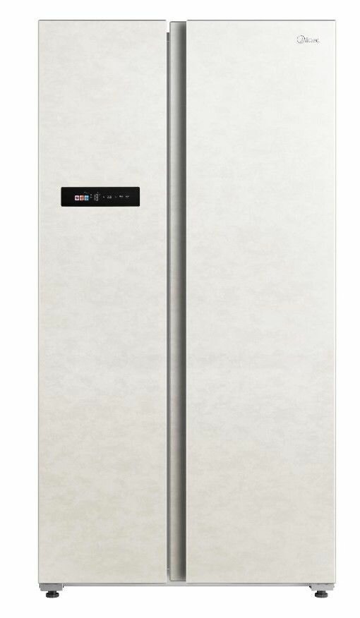Холодильник Side-by-Side Midea MDRS791MIE33, бежевый