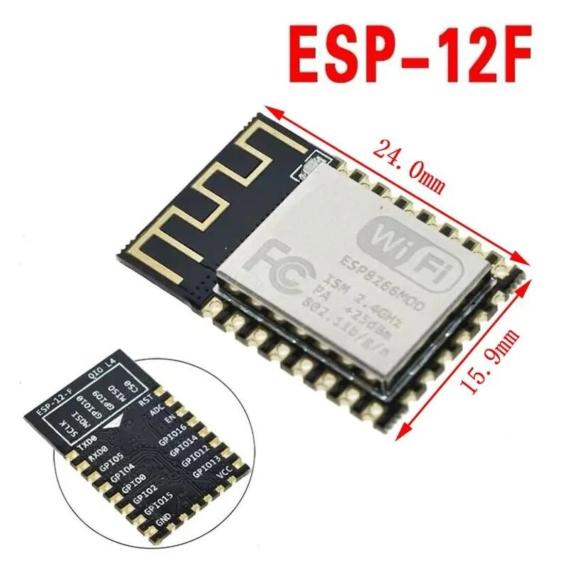 ESP8266 ESP-01 01S 07 12E 12F 32 32S ESP32-Разрядный драйвер WROOM-32U Последовательный беспроводной модуль WIFI Беспроводной приемопередатчик 2.4G для Arduino