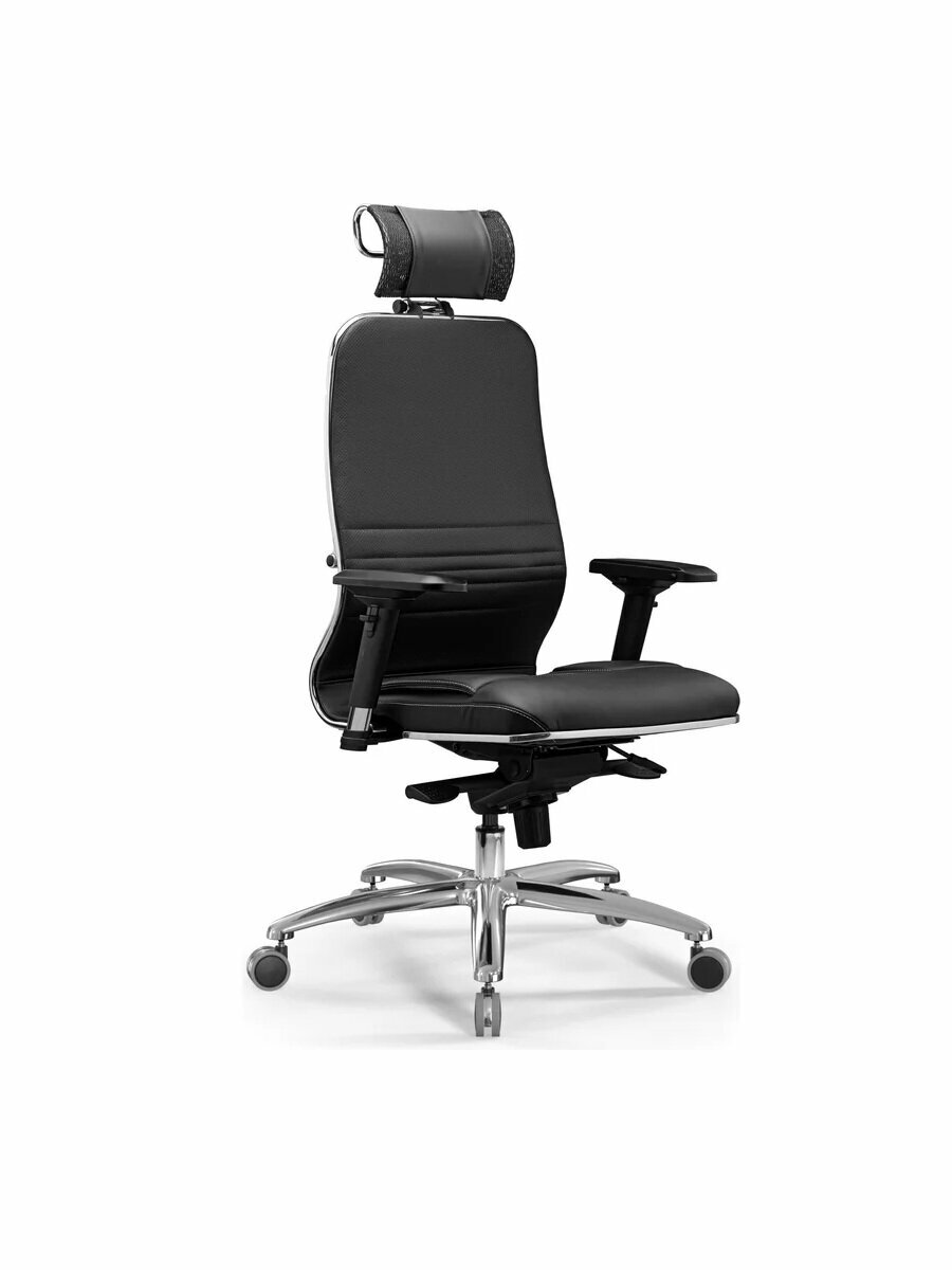 Кресло офисное Metta "Samurai" KL-3.04, газлифт, регулировка высоты, черное