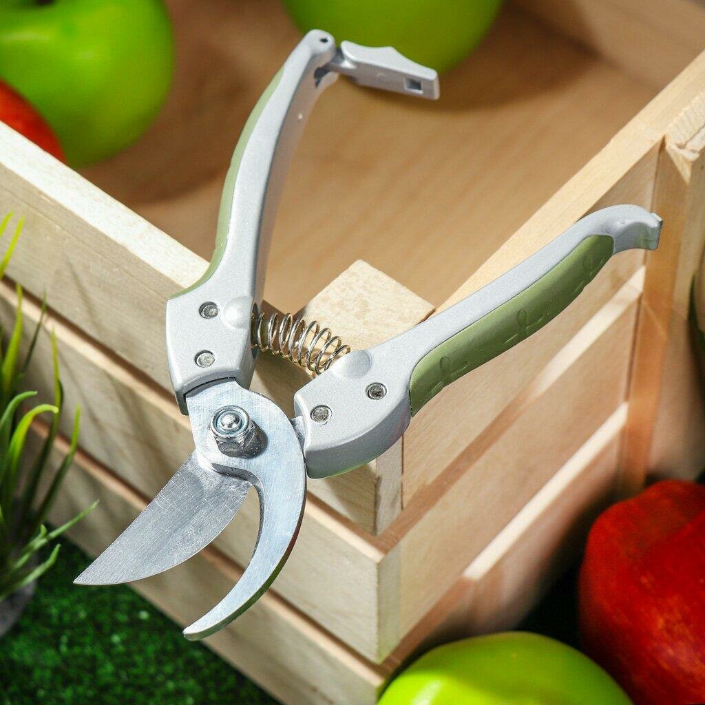 Секатор 180ММ С наковальней диаметр реза d16мм WORTH S101A00 //