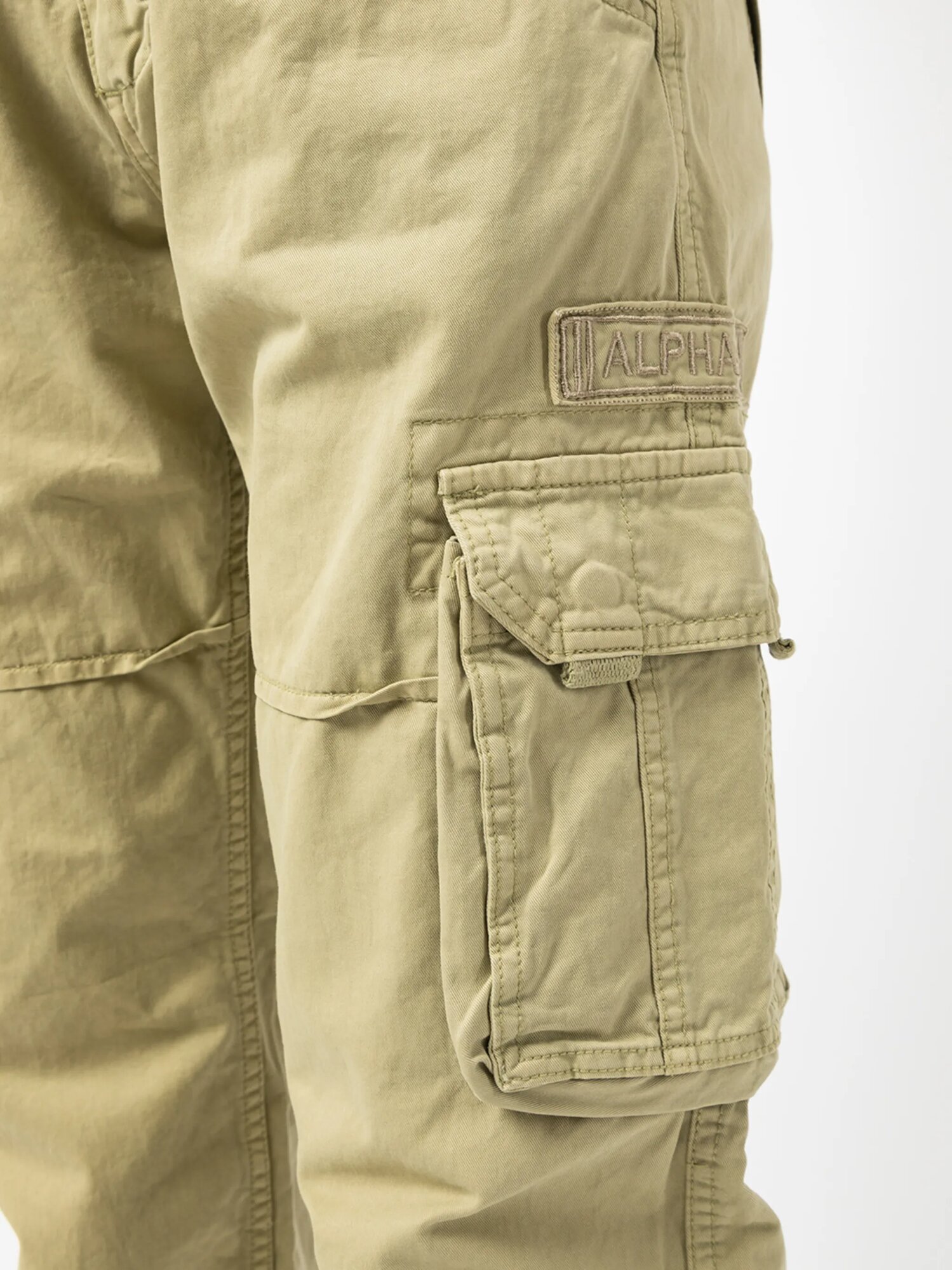 Брюки классические ALPHA INDUSTRIES, размер 31, коричневый — фото 1