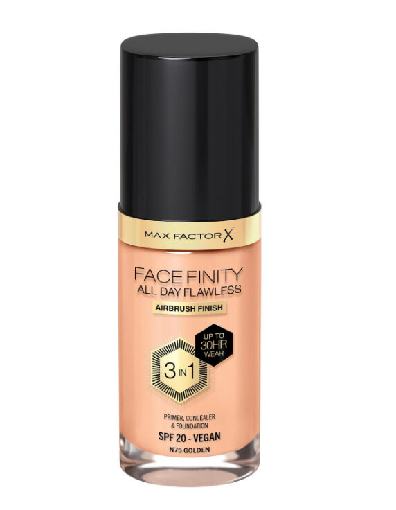 Тональная основа Facefinity All Day 3in1 N75 golden