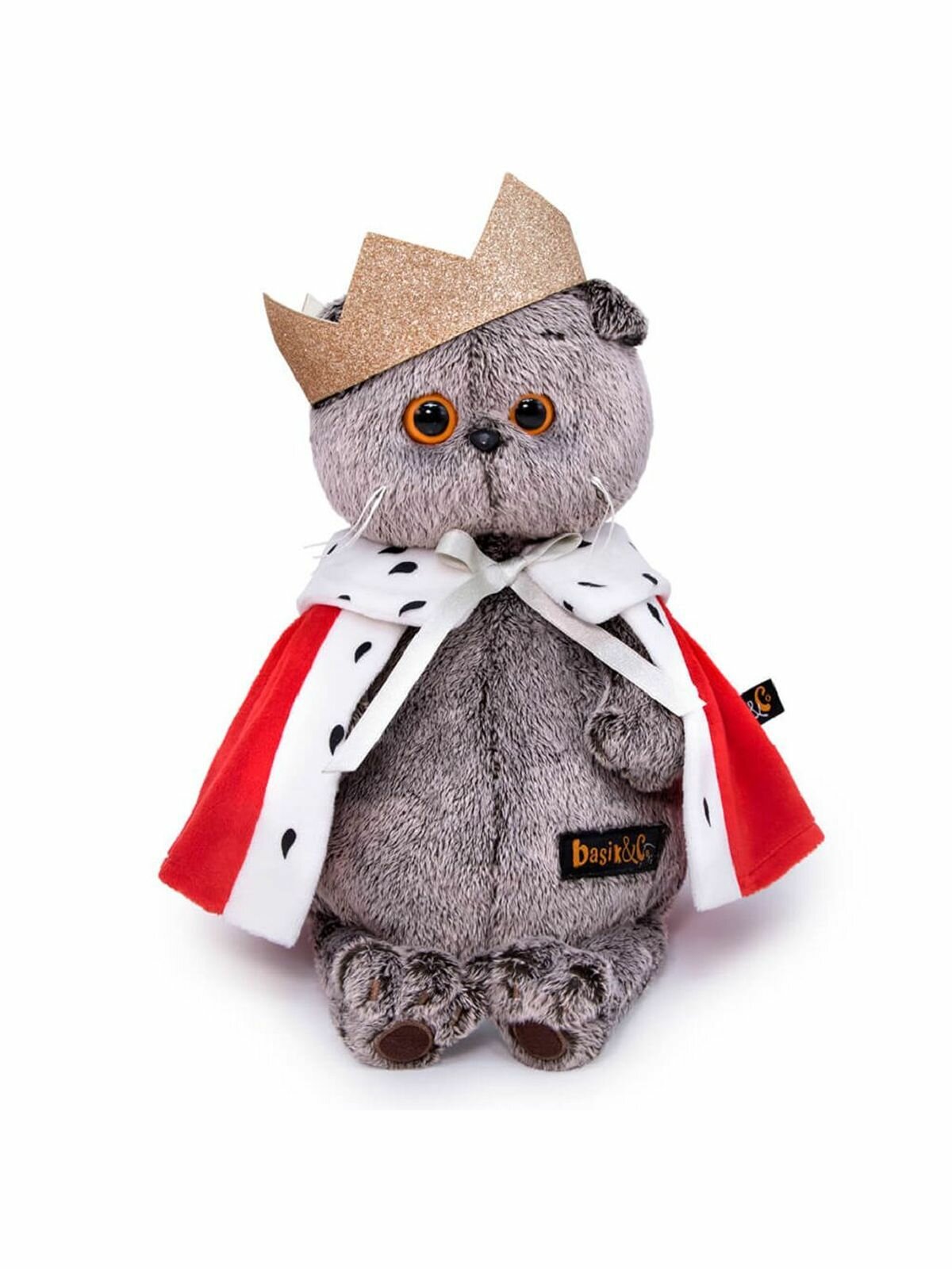 Мягкая игрушка Басик царь 22 см