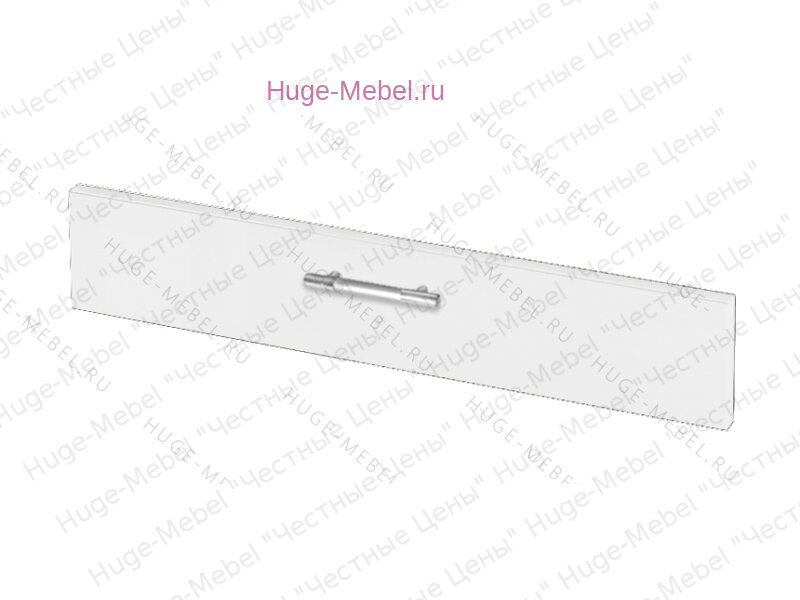 Кухонный фасад Ф-82 Белый (Ксения) Huge Mebel . Ширина 596 Высота 110. Кухонные фасады