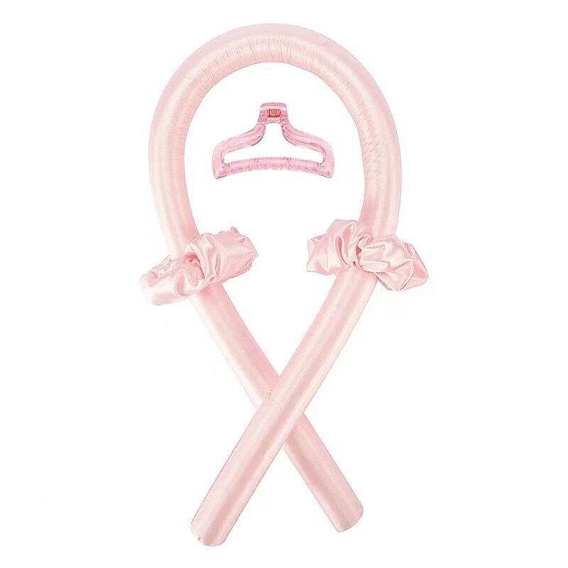 Горячие продажи безнагревательных бигуди из пены для сна с резинками для волос, ленивые бигуди для больших волн