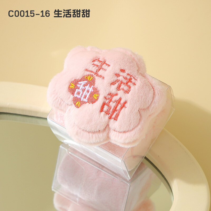 Сувенирное полотенце, креативное ручное полотенце, полотенце с мультяшными животными, детское квадратное полотенце, тюльпан, маленькое полотенце, подарочная коробка, плюшевая игрушка