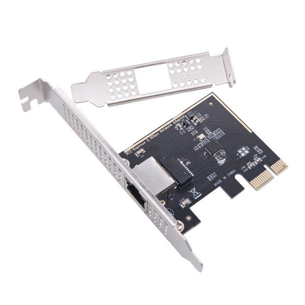 Сетевая карта 2.5 Гбит, RTL8125BG, PCIe x1 в RJ45