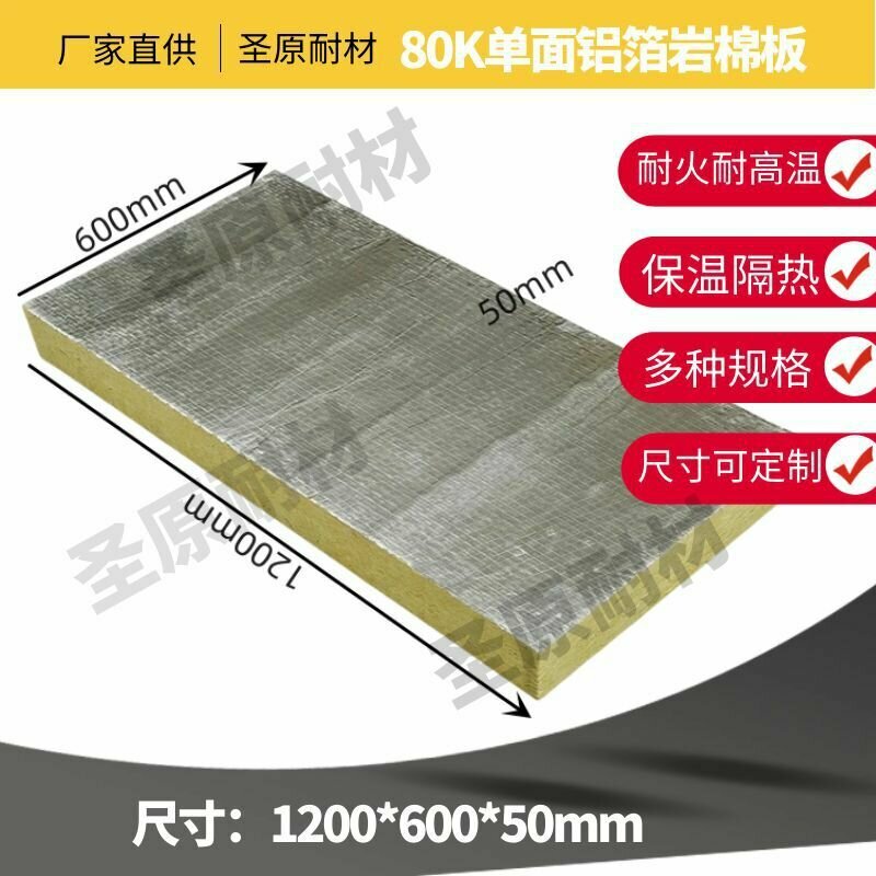 Огнестойкий шумопоглощающий изоляционный материал, легкая теплоизоляционная плита из каменной ваты, огнестойкая обертка в наличии