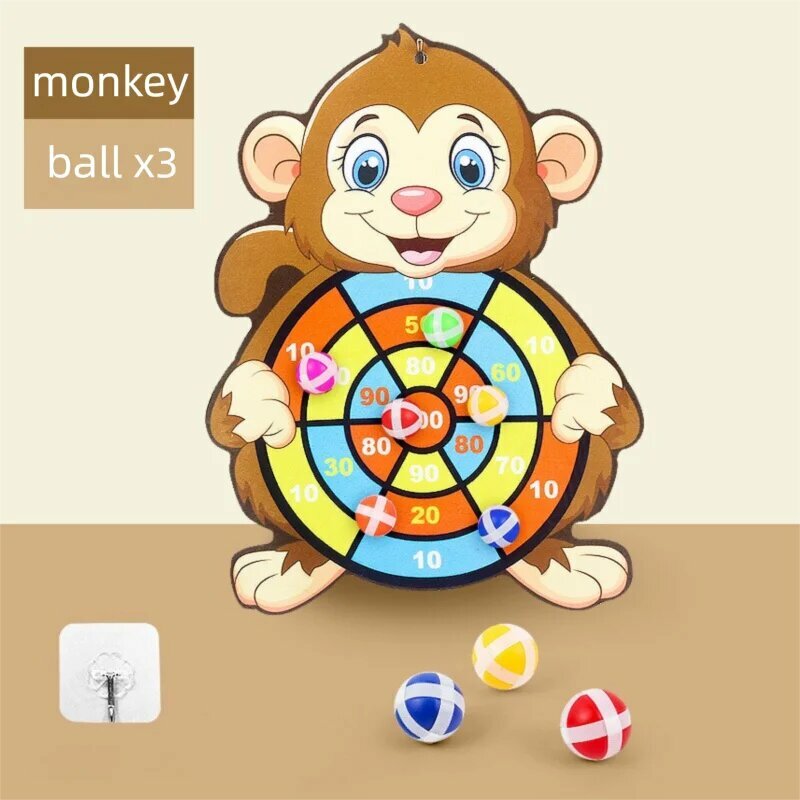 Wlyx Дартс для детей monkey 3 balls