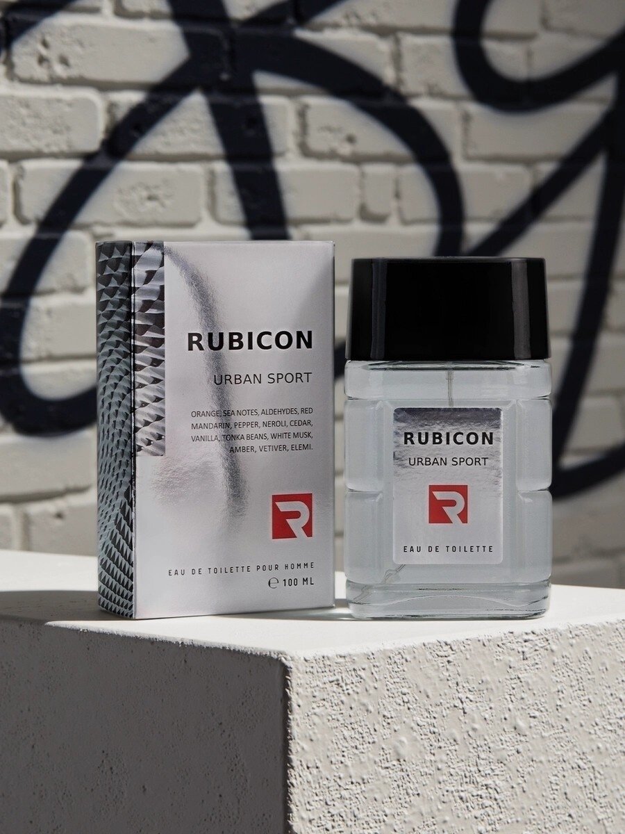 Delta parfum (Red Label). Туалетная вода мужская Rubicon Urban Sport, 100мл.
