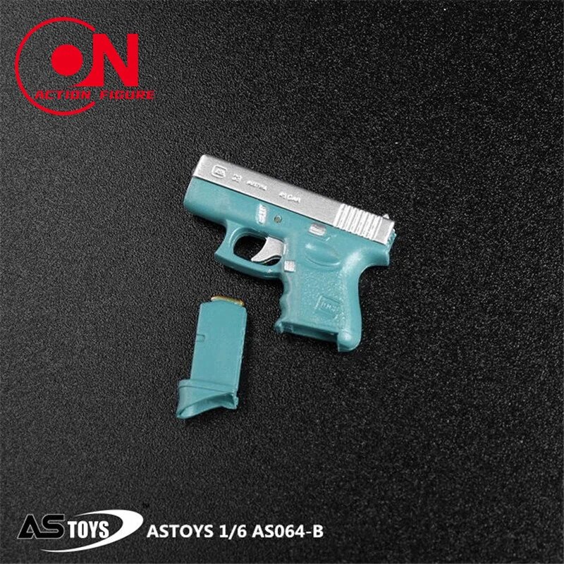 Миниатюрный пистолет AS064 1/6 масштаба для фигурок AS064-B