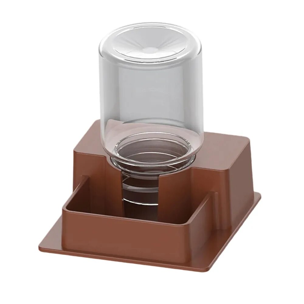 Автоматическая поилка для рептилий, коричневая