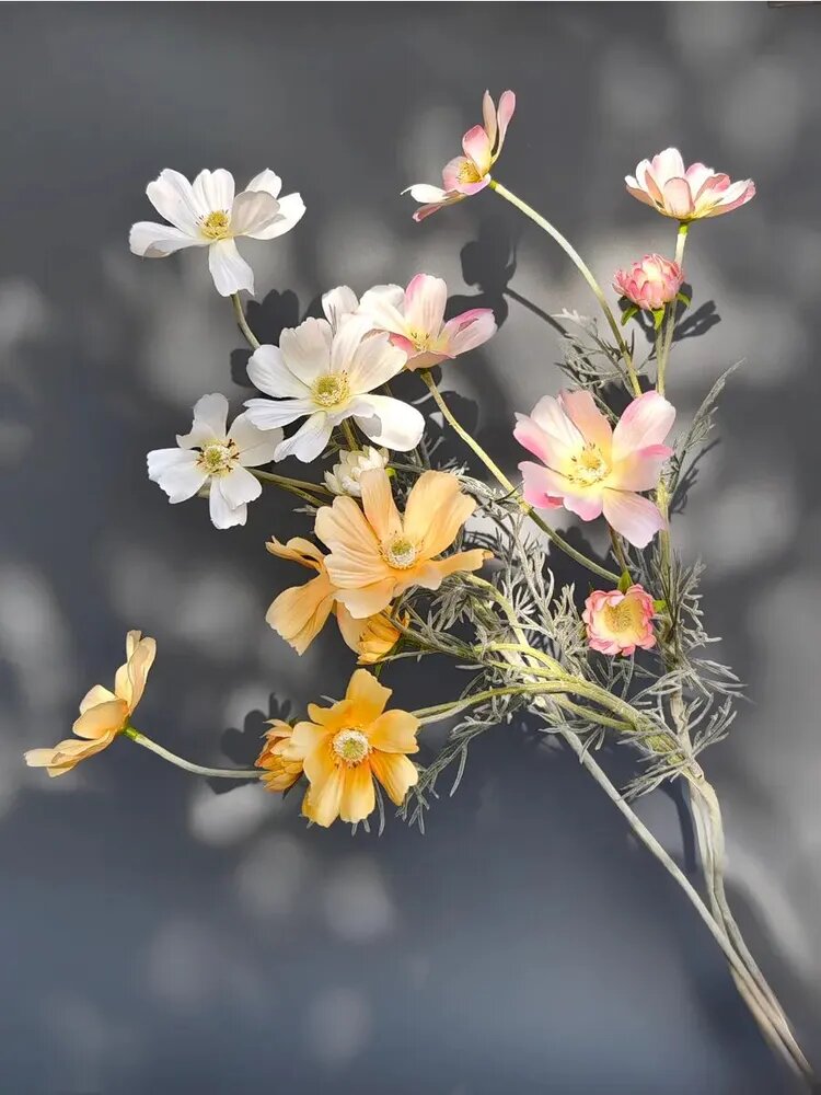 Искусственные цветы,3шт