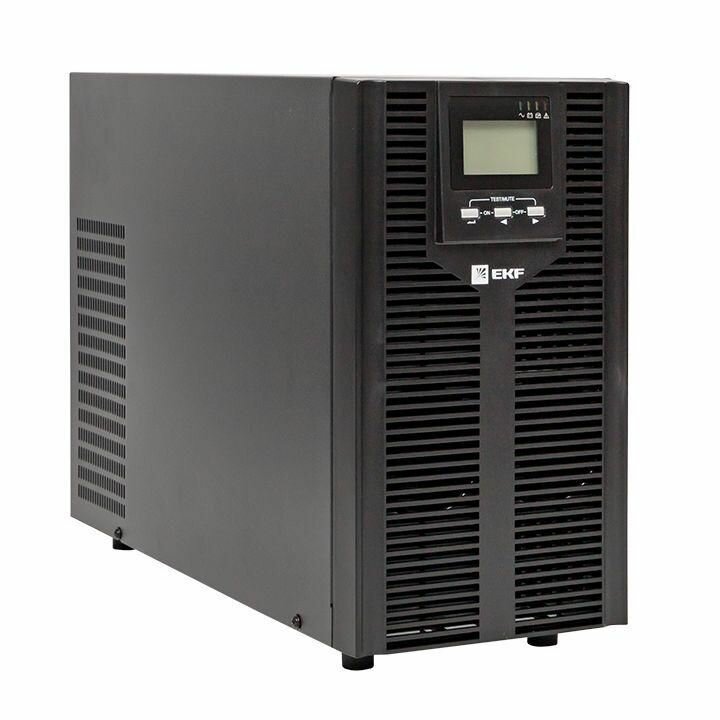 Источник бесперебойного питания двойн. преобразования E-Power SW900G4 10000В. А 1ф напольный 230В без АКБ EKF SW901G4-T