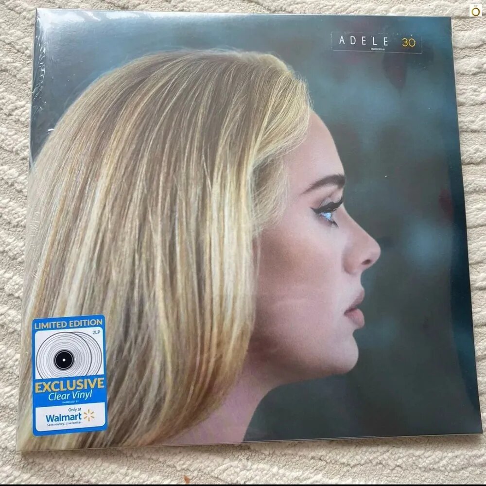 Adele - 30 (Exclusive Clear Vinyl) Limited Edition. Виниловая пластинка. Импортное издание. 2021 год — фото 1