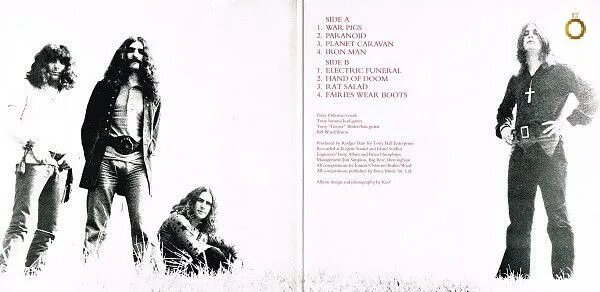 Виниловая пластинка Black Sabbath - Paranoid (LP) 2015, Европейский Союз, Heavy Metal, 1 шт. в упаковке — фото 1