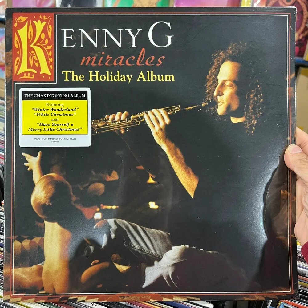 Виниловая пластинка Kenny G - Miracles: The Holiday Album LP (2020) smooth jazz, Jazz