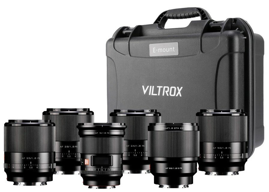 Комплект объективов Viltrox AF F1.8 Full-Frame Lenses Kit для Sony E-Mount