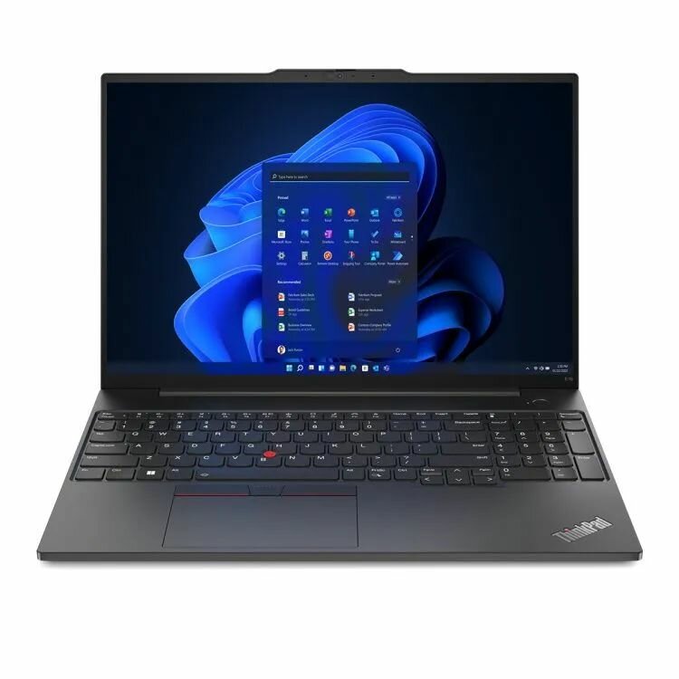 Lenovo ThinkPad E16 Gen 2 Ноутбук 16", AMD Ryzen 7 7735HS, RAM 32 ГБ, SSD 512 ГБ, AMD Radeon 680M, Без системы, (21M5S09E00_32)