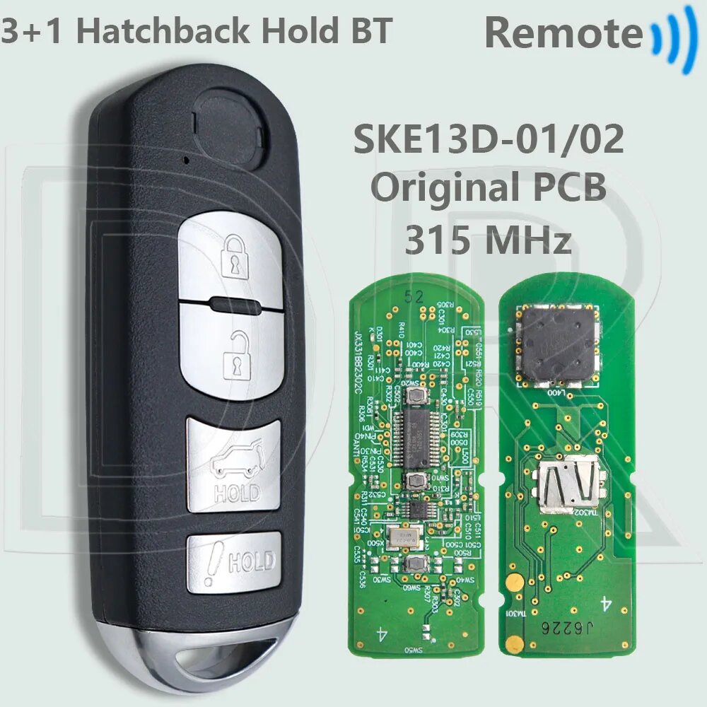 Дистанция 3+1 SUV 315 МГц, Blade A, SKE13D-01/02
