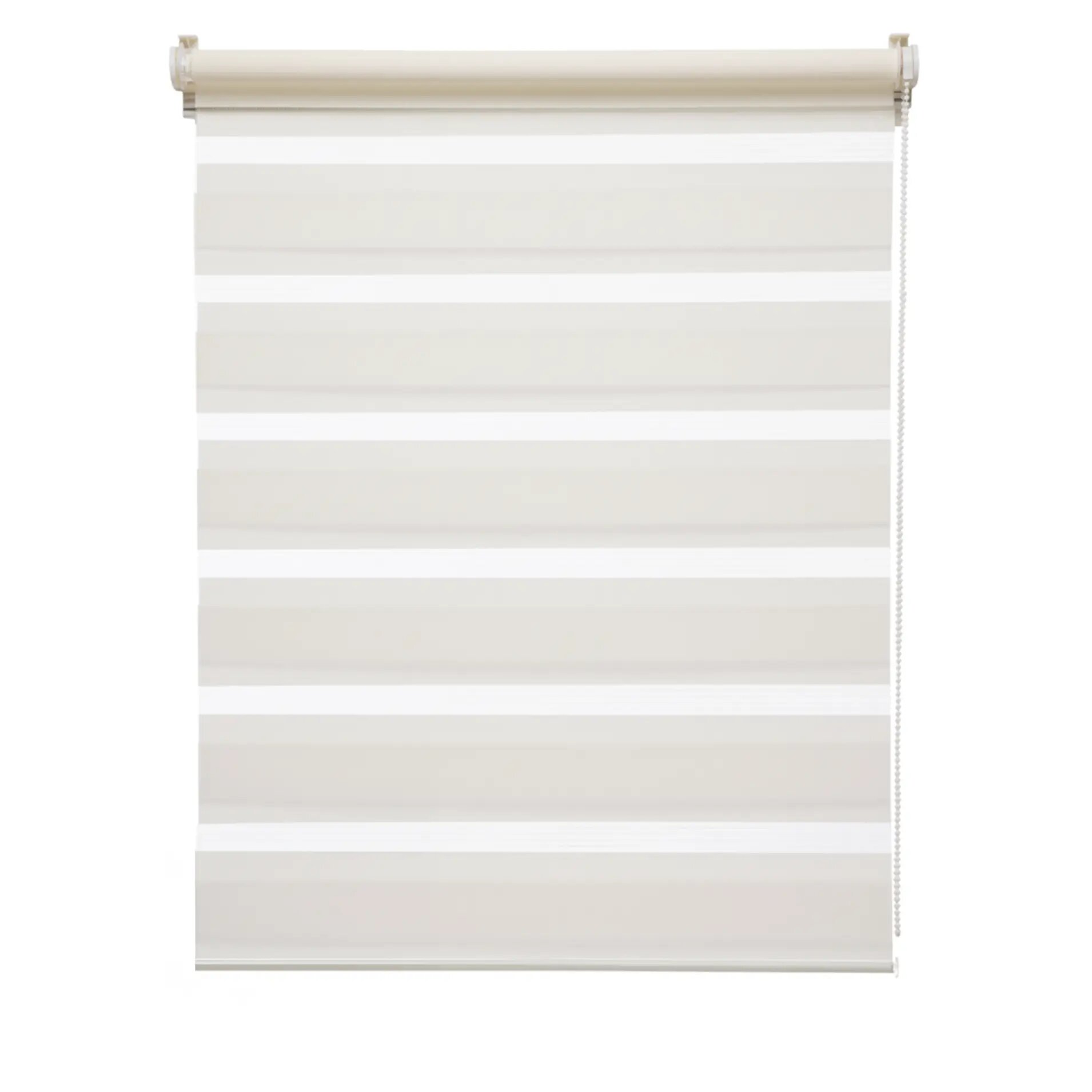 Штора рулонная день-ночь Inspire Peter 80x160 см экрю