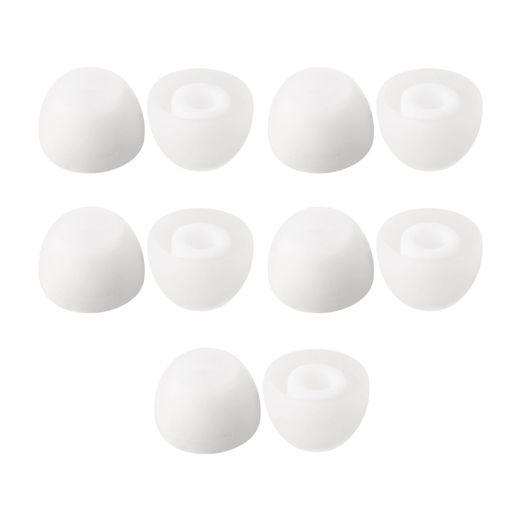 KBEAR 07 силиконовые амбушюры для наушников KBEAR TRI, 5 пар 5Pairs White-M