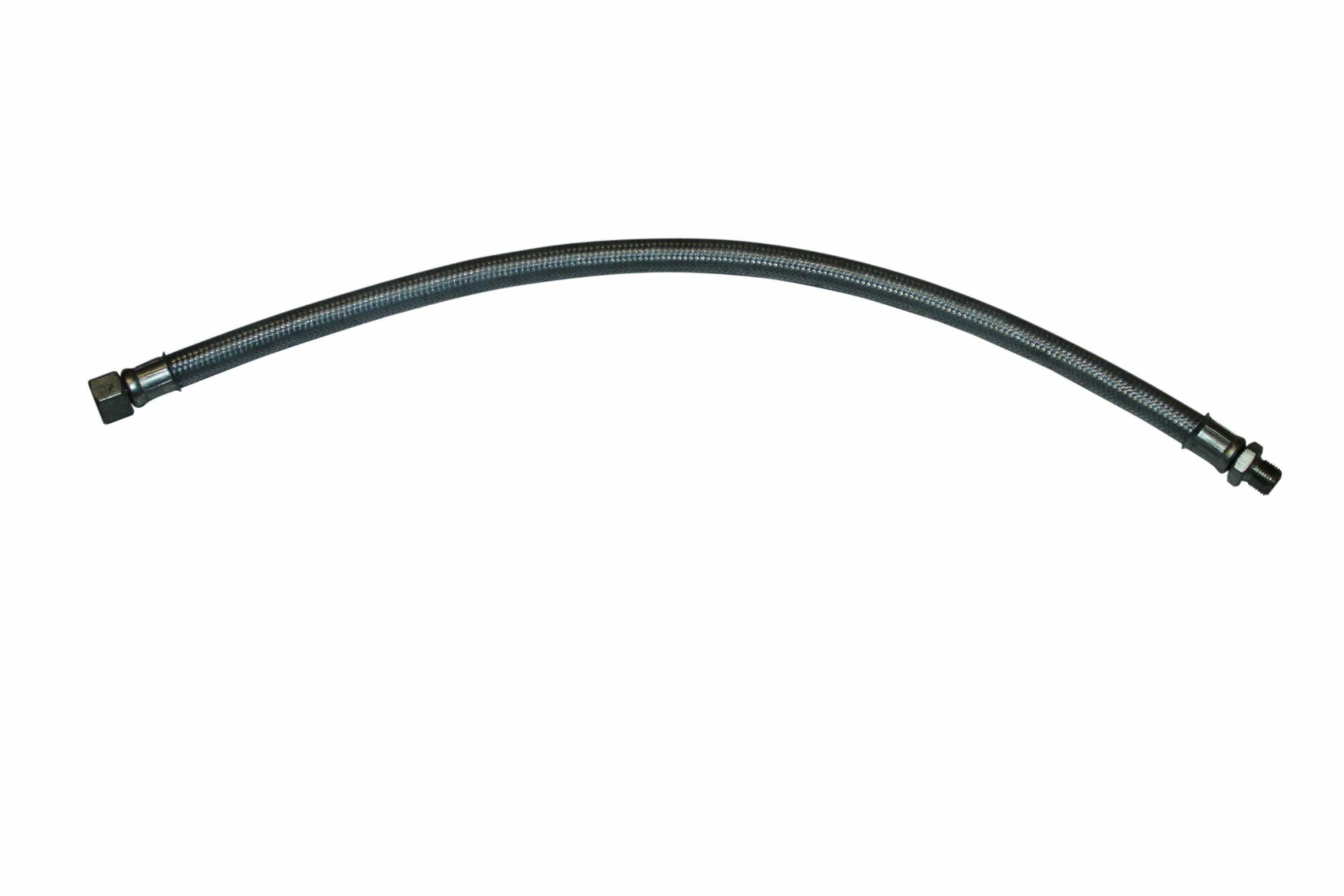 Шланг тормозной передний КАМАЗ-5320 резиновый (61,5см) (гайка/штуцер) "Автомагнат" 5320-3506060