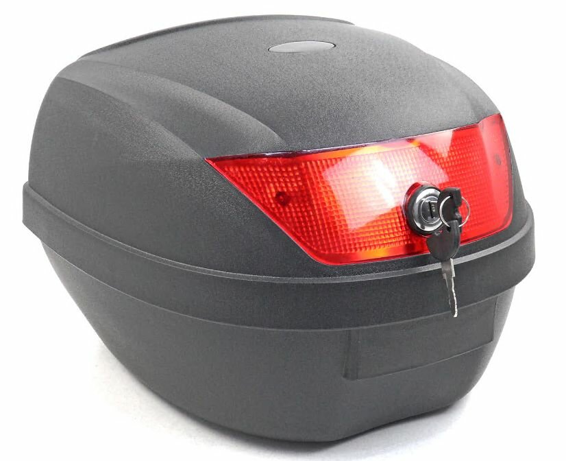 Кофр (задний ящик) 28л. ZH-0807 (макс. загруз. 3 кг, матовый, Ш. Г. В: 39*39*29 см)