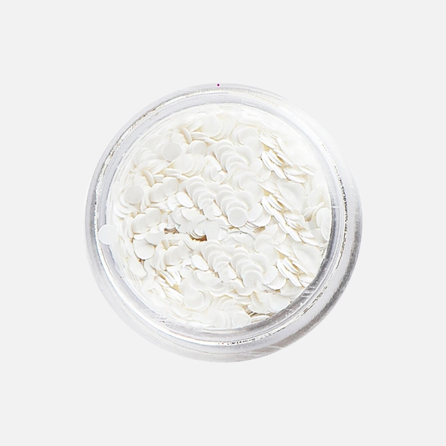 Камифубуки белые 2 мм, Zoo Nail Art №1286 1 г