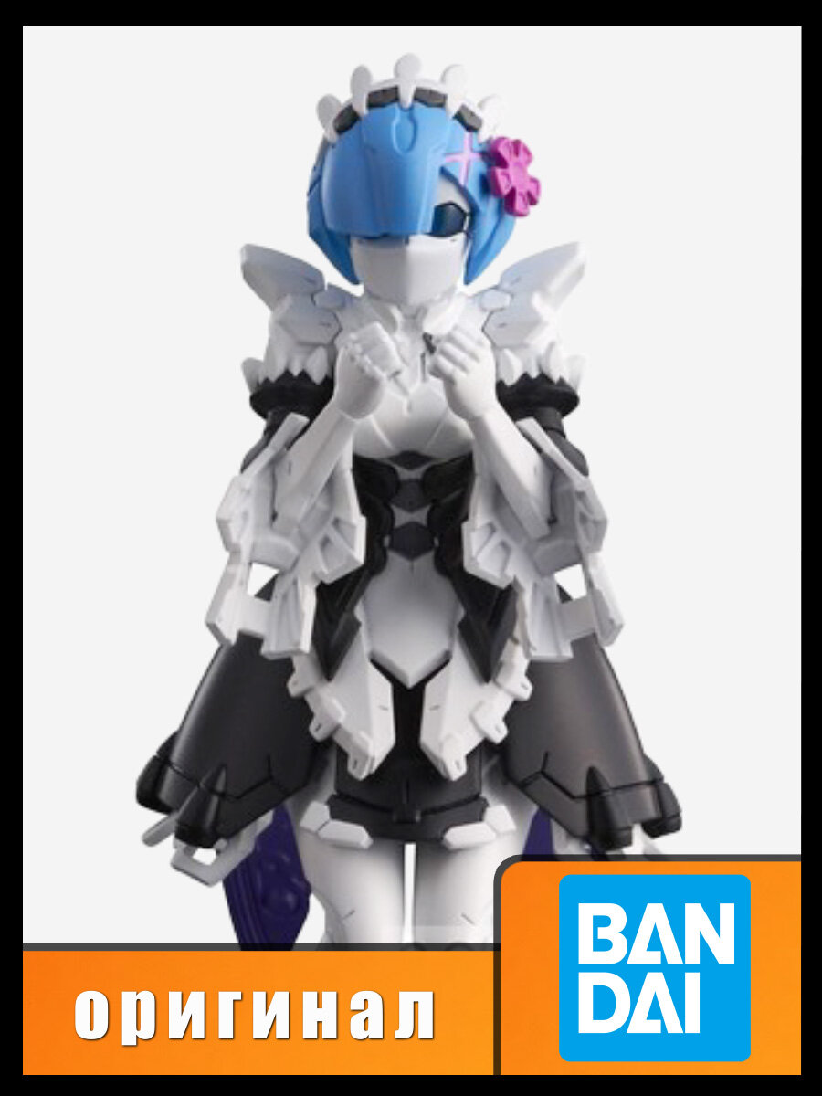 Оригинальная фигурка Rem BIJYOID от Bandai Spirits из аниме Re: Zero / Рем «Жизнь в альтернативном мире с нуля» 16 см