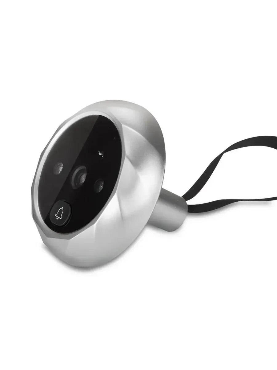 Современный цифровой видеоглазок с монитором и звонком