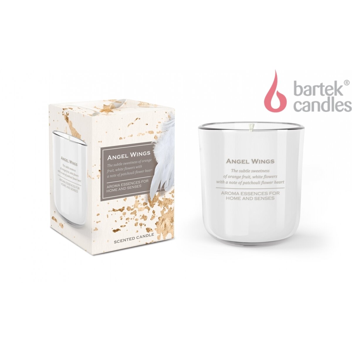 BARTEK Арома-свеча "Angel Wings" 150g