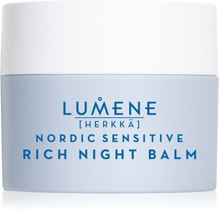 Крем lumene nordic sensitive herkk rich night balm, 50 мл