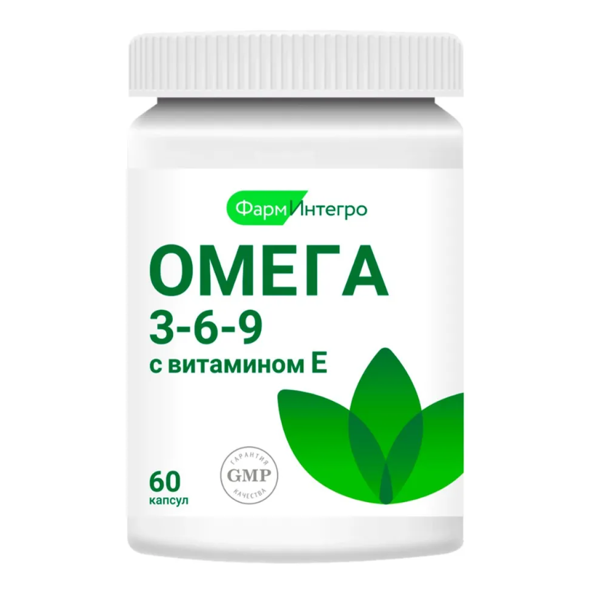 Омега 3-6-9 с витамином Е, капсулы, 60 шт.