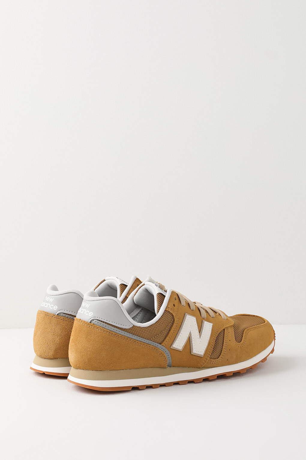 Кроссовки New Balance, размер 8,5, коричневый — фото 1