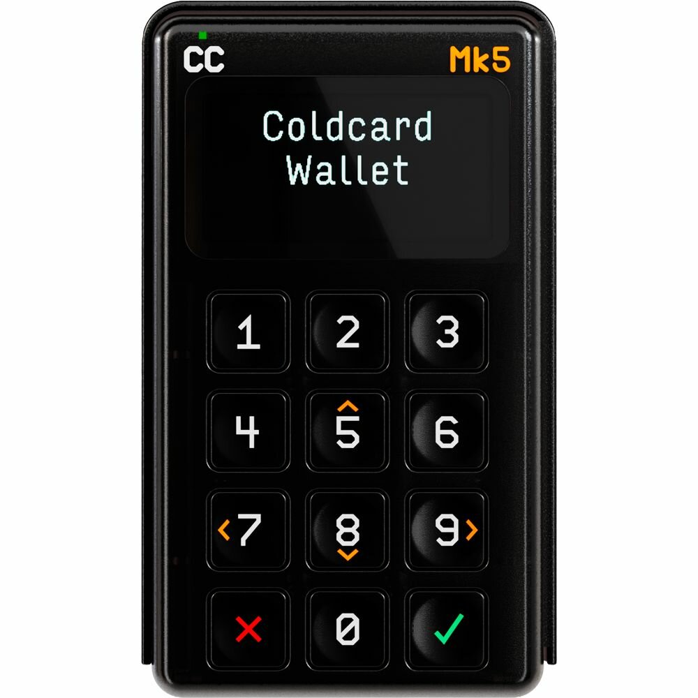 Аппаратный криптокошелек Coinkite Coldcard MK5 - холодный кошелек для криптовалют от официального реселлера CRYPTORO