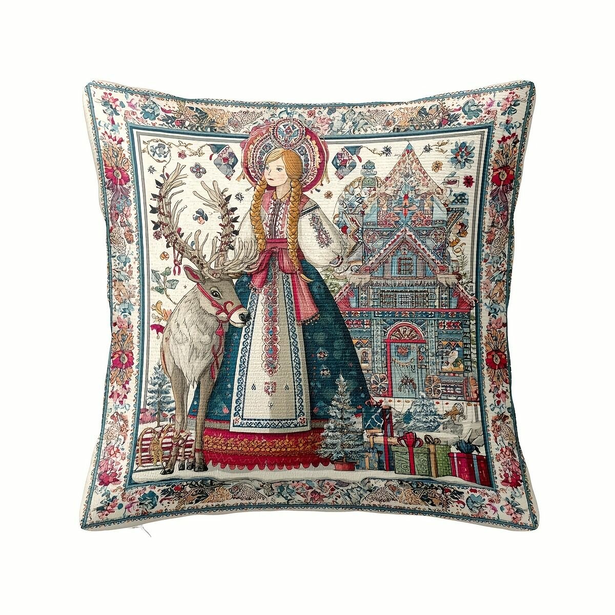 Наволочка декоративная 45x45 см, 1 шт.