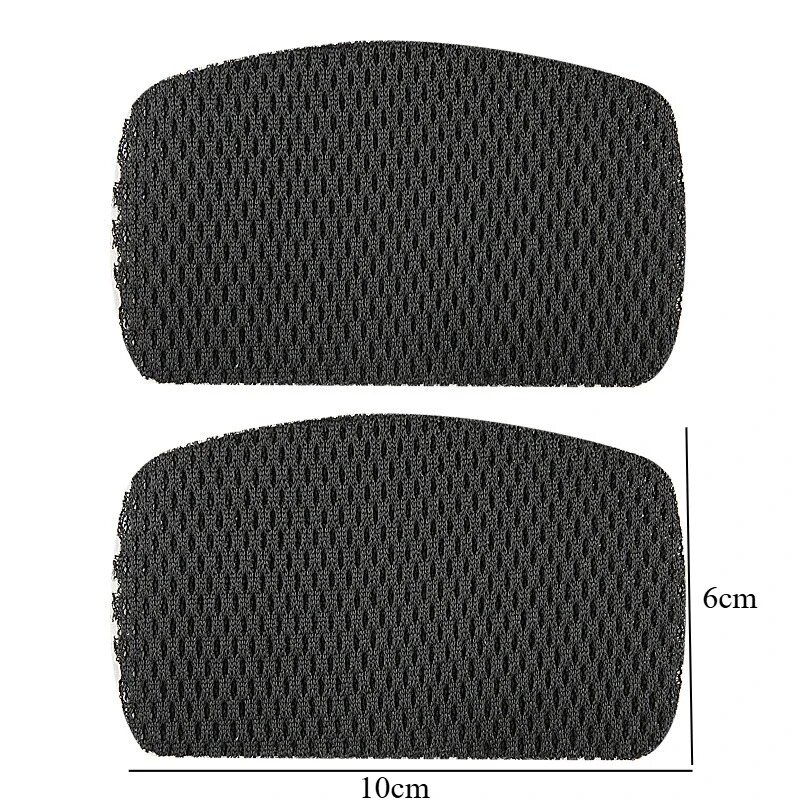 Наклейки для ремонта кроссовок, сетчатая обувь, защита пятки, противоизносные Черный, Black