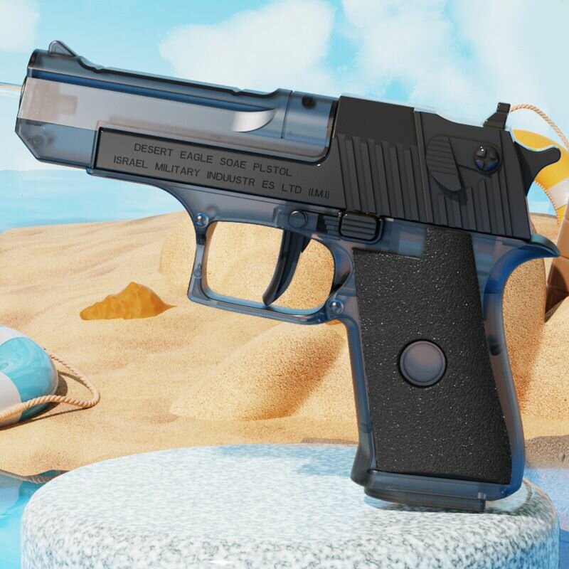 Мини-глок Desert Eagle, электрическая игрушечная водяная пушка, автоматический водяной бластер для детей