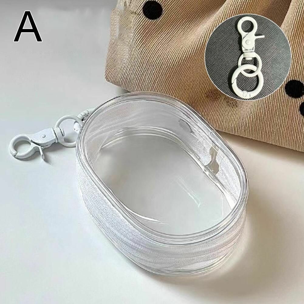 Сумка для хранения зарядного кабеля Прозрачный адаптер линии передачи данных Органайзер для наушников