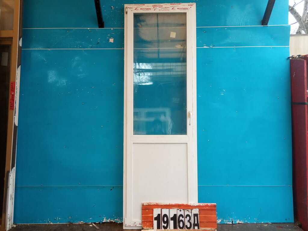 Пластиковые Двери Б/У 2370(в) х 770(ш) Балконные