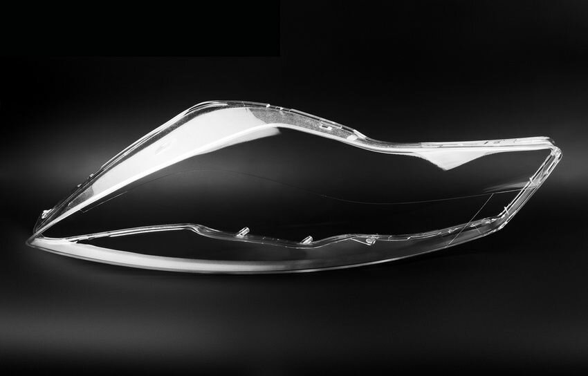 Стекло фары для Ford Mondeo 4 (2007-2015), левое, поликарбонат